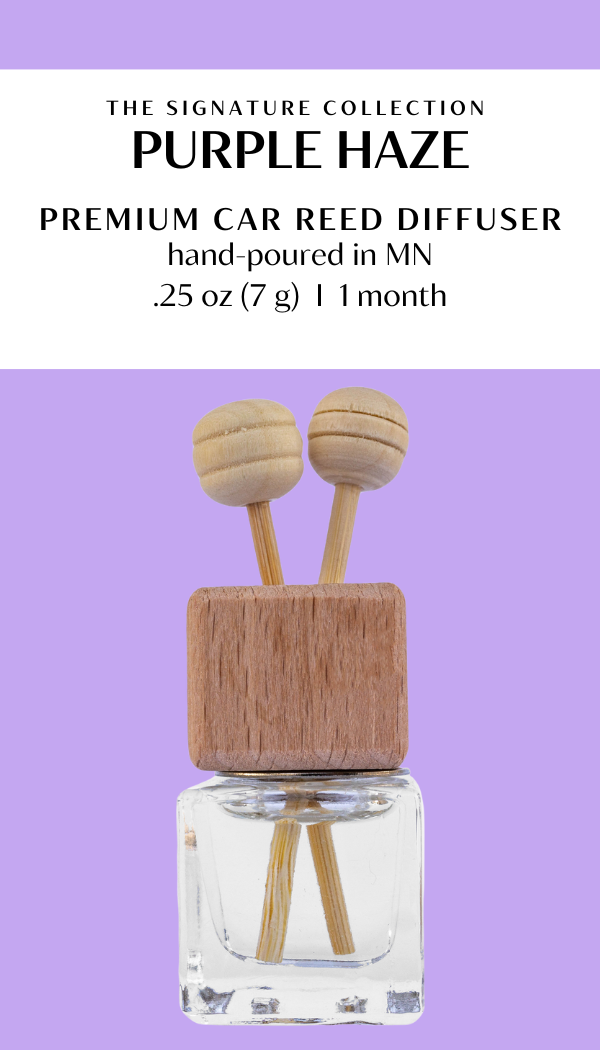 Purple Haze- Car Reed Diffuser – pachiablooms